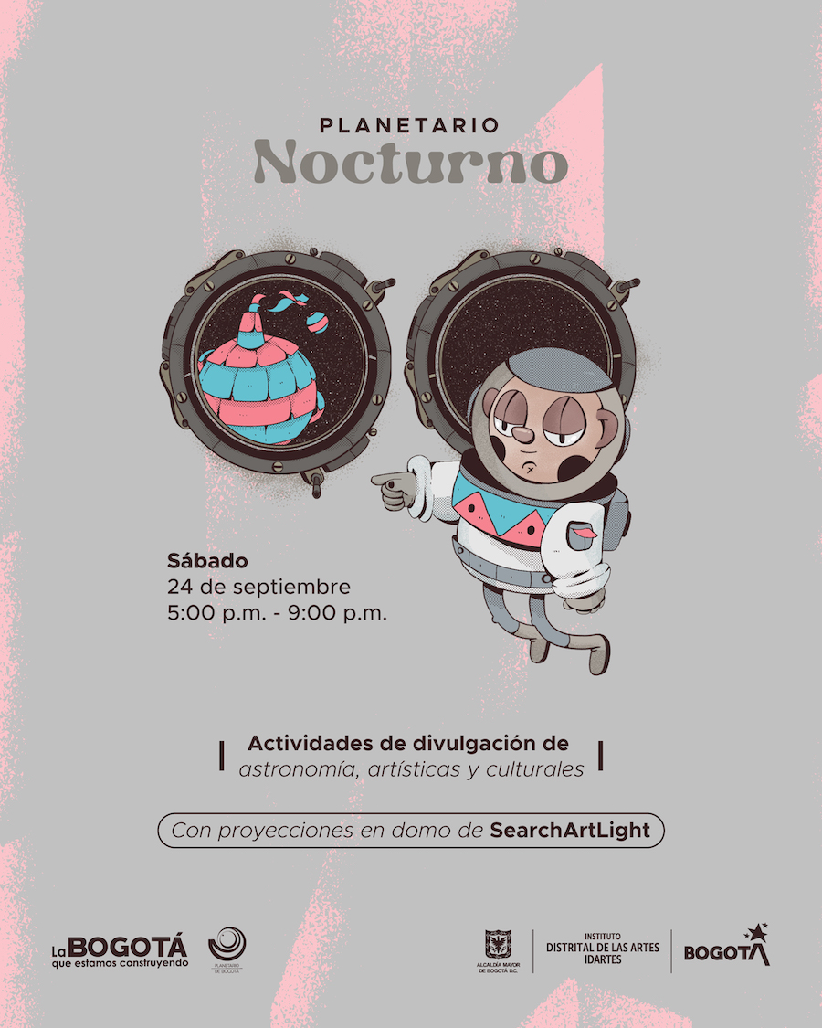 Planetario nocturno | Planetario de Bogotá